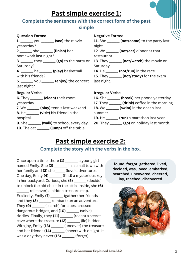 English grammar workbook – Level A2 (elementary) – pdf download ...