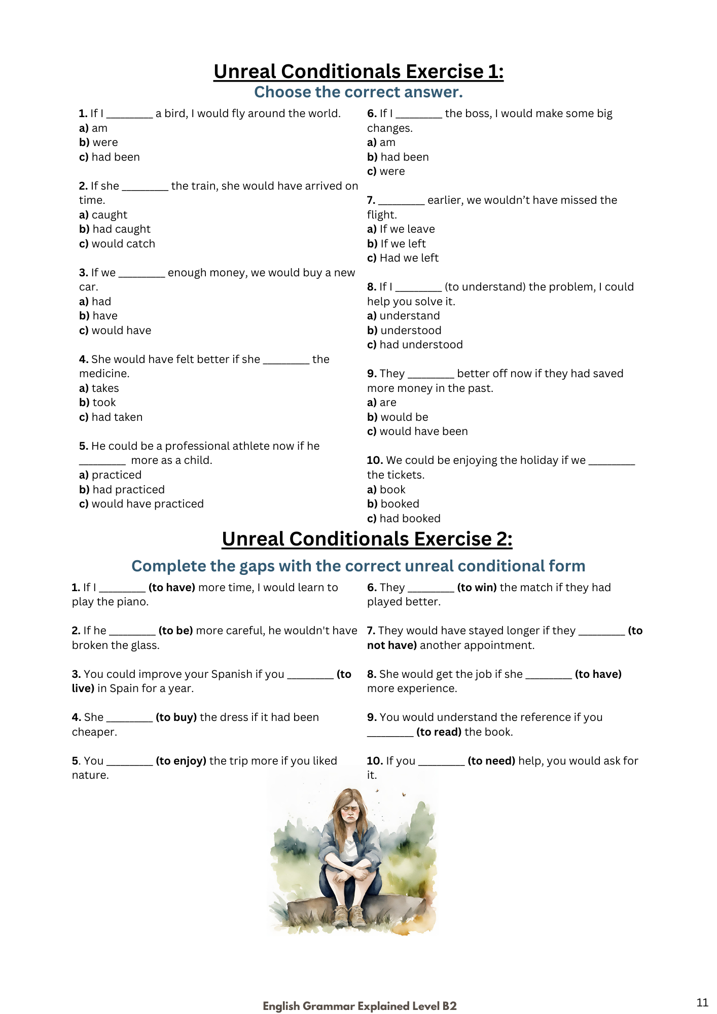 English Grammar Book Level B2 Upper Intermediate – English worksheets ...