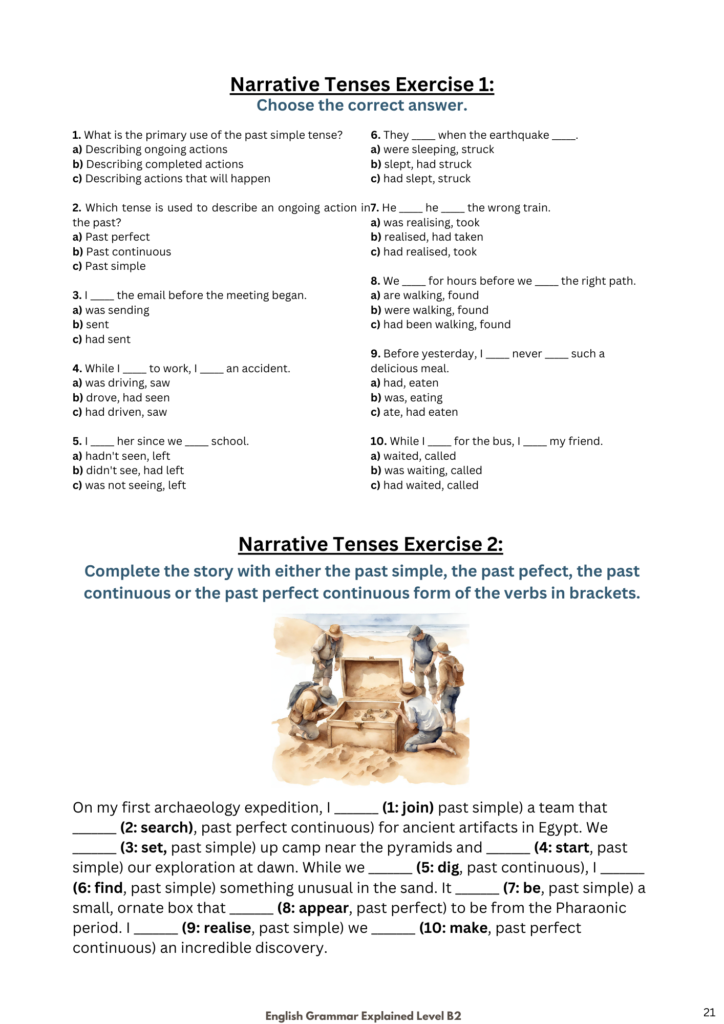 English Grammar Book Level B2 Upper Intermediate – English worksheets ...